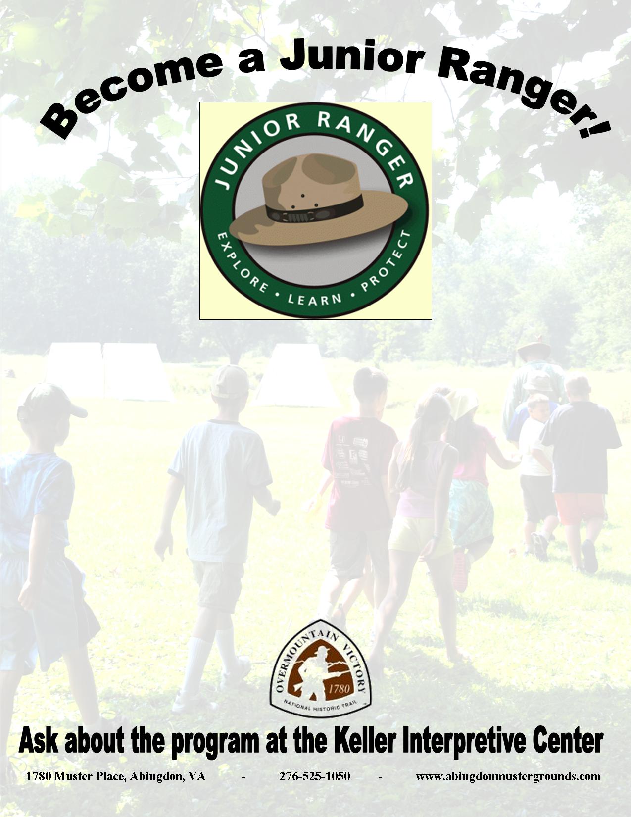 Official Overmountain Victory National Historic Trail Junior Ranger ...